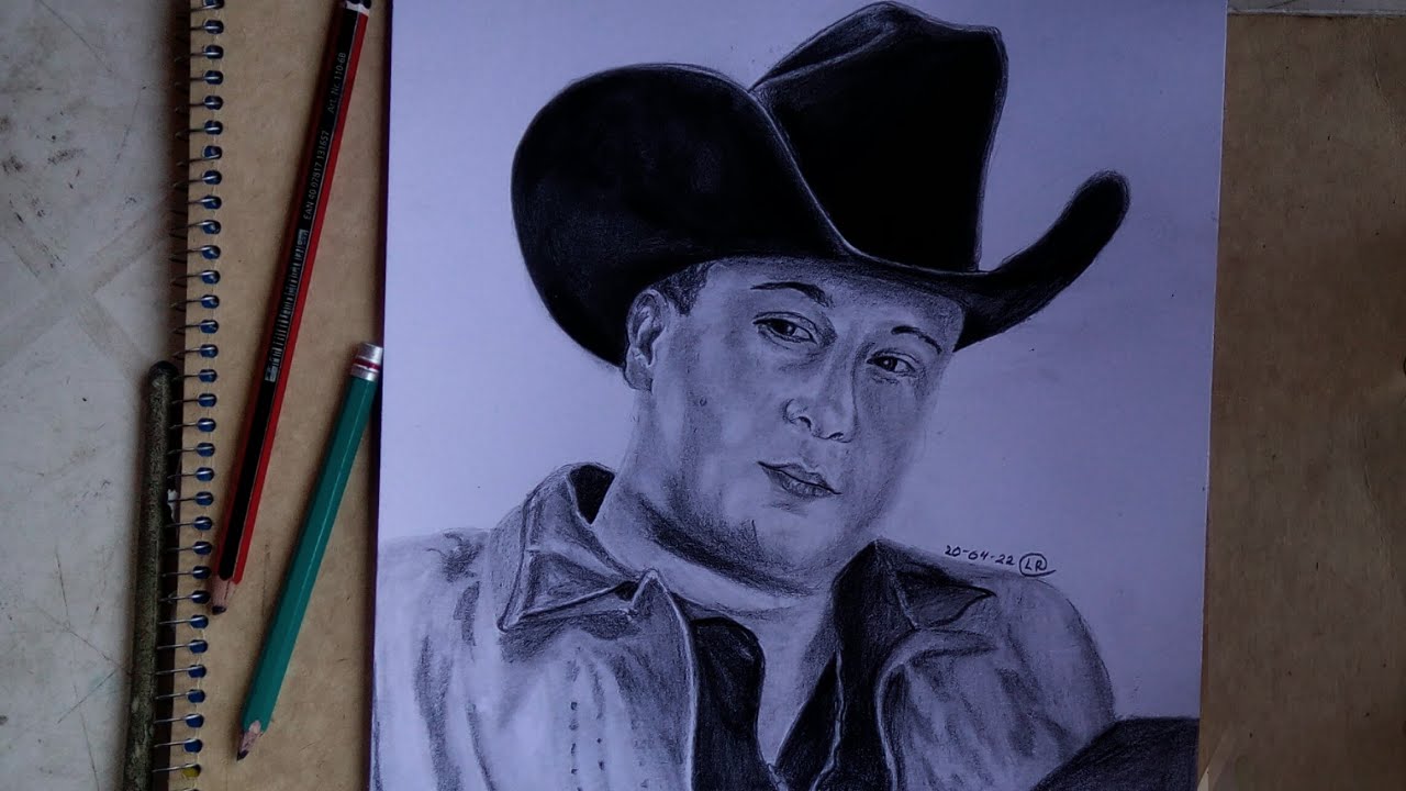 Dibujo a Valentin Elizalde//Dibujaartek - YouTube