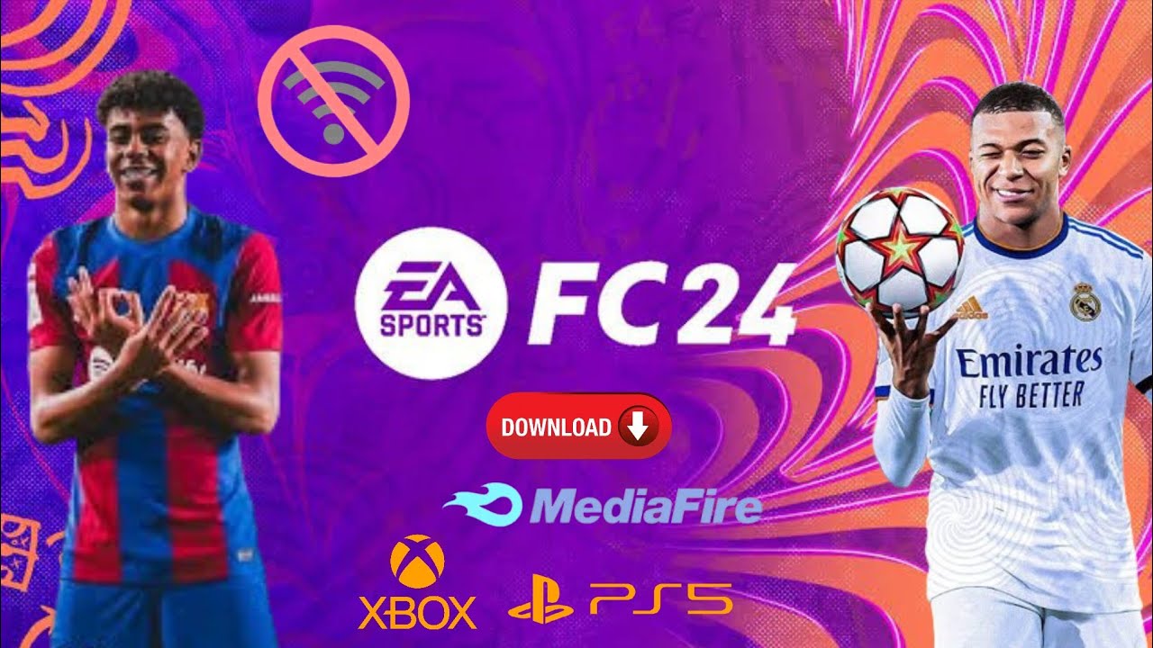 FIFA 14 MOD EA FC 2024 Android Offline Update Real Faces HD - YouTube