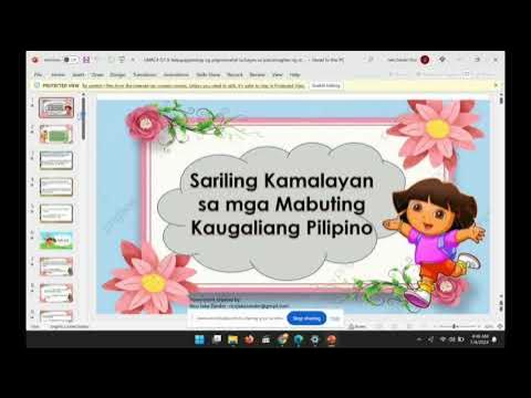 GMRC 4 (Q1 Q4) matatag based ppt - YouTube