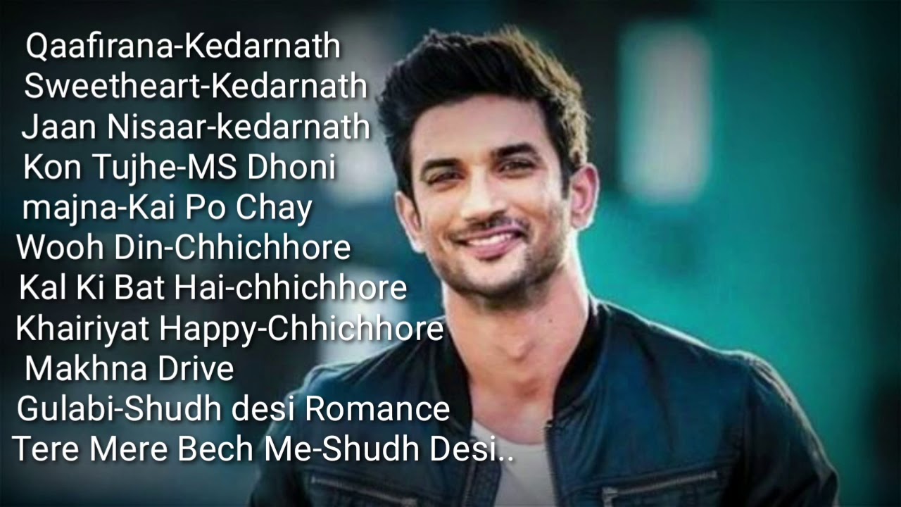 Sushant Singh Rajput best song - YouTube