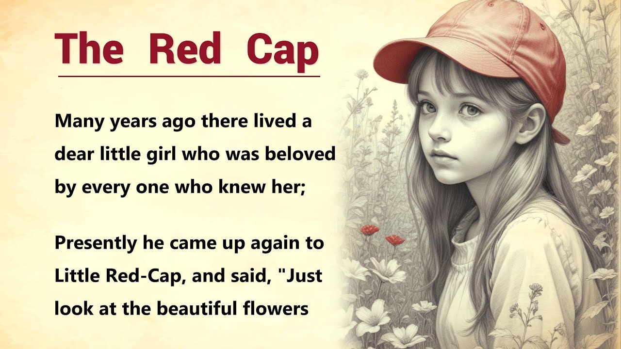 Learn English through Story Level 1 | The Red Cap - english story with ...