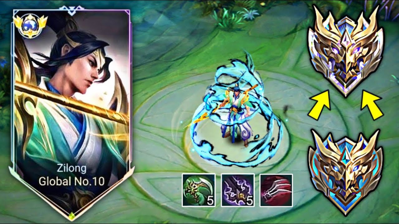 ZILONG BUILD NEW FULL 1HIT 100% | BUILD NEW WIN GAMEPLAY!!~ZILONG TOP1 ...