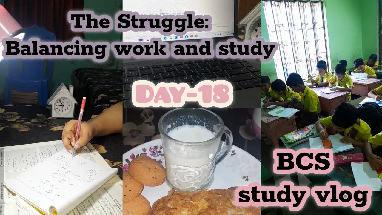 BCS study vlog.A day in my life.How to manage job and study together.#study#bcs#motivation# ...