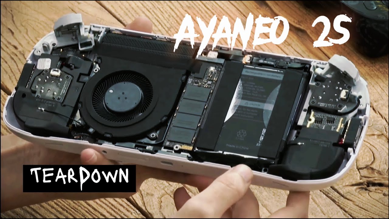 Ayaneo 2s the first look inside its looks like Ayaneo 2.? - YouTube