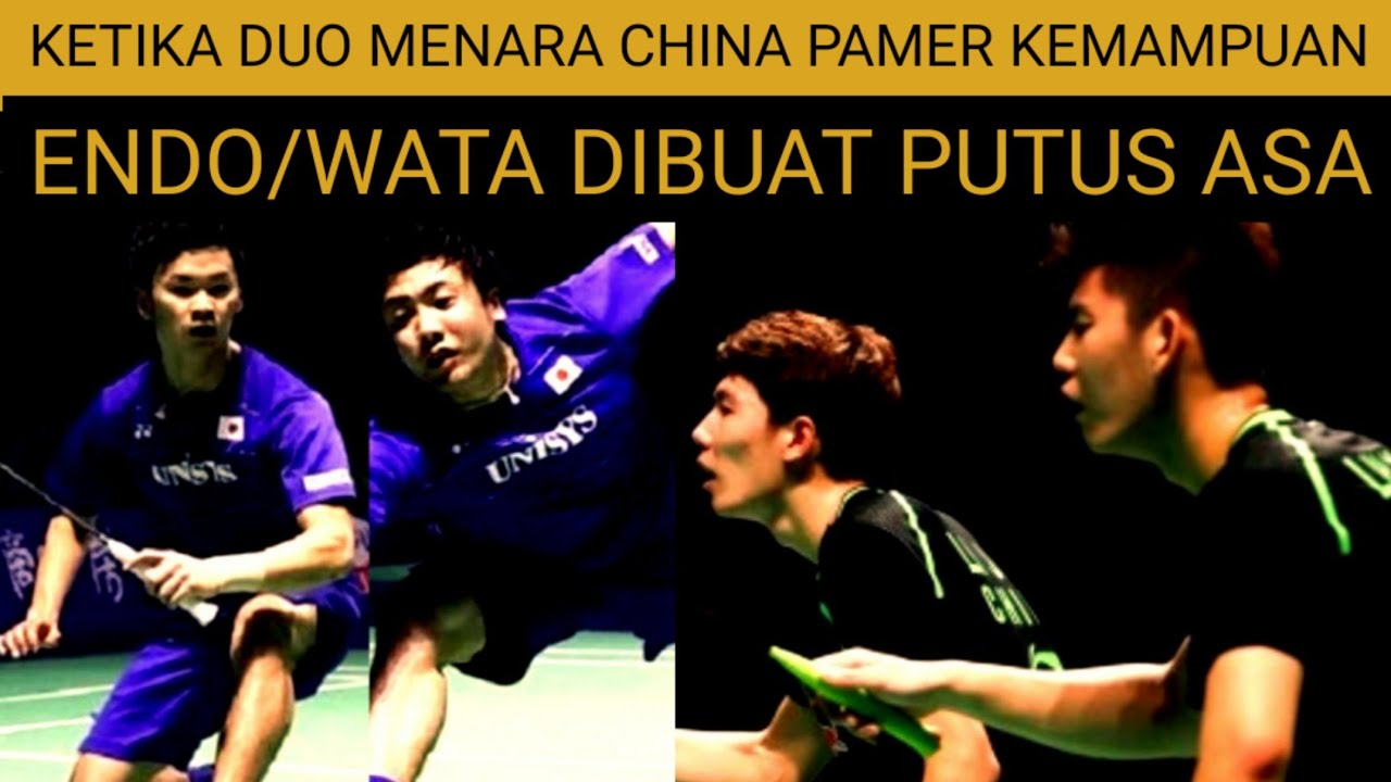 😱GERAKAN SECEPAT KILAT! Li Junhui/Liu Yu Chen vs Hiroyuki Endo/Yuta Watanabe. Badminton ...
