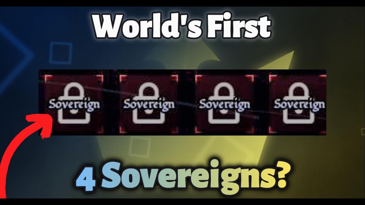 I ROLLED MY 4TH SOVEREIGN ON 1 ACCOUNT! | Sol's RNG - YouTube