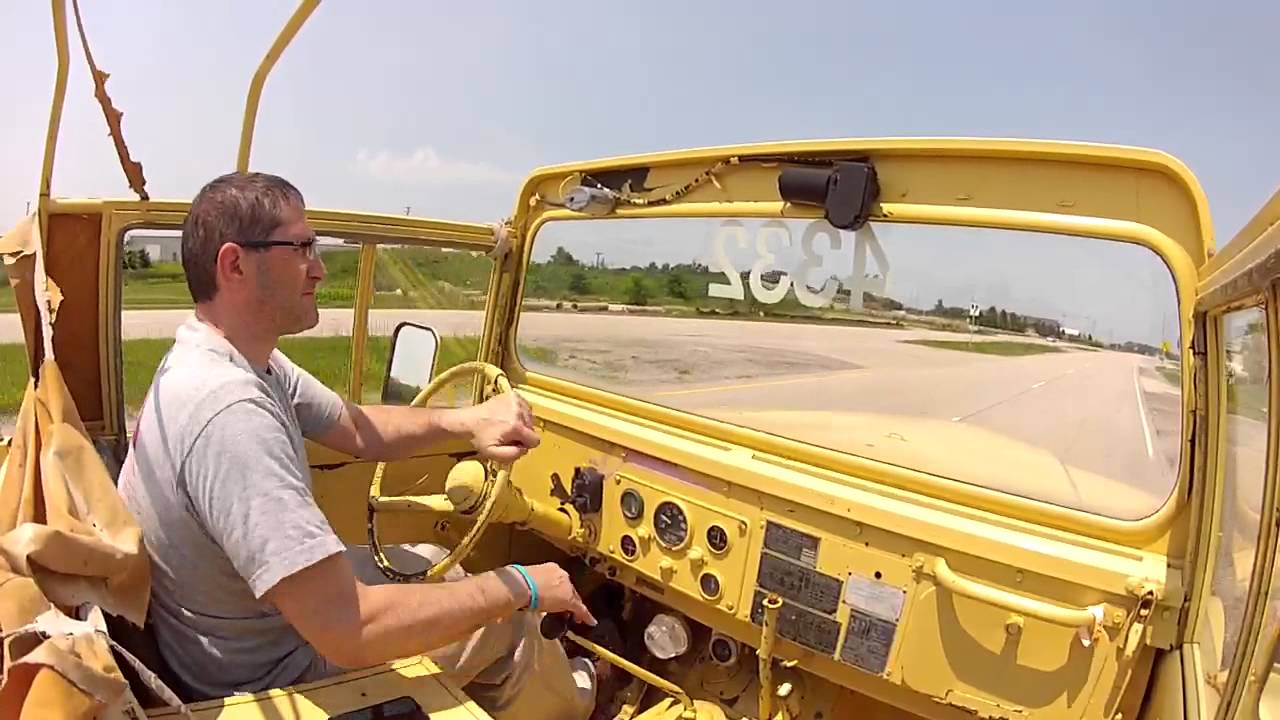 Jeep M715 test drive. - YouTube