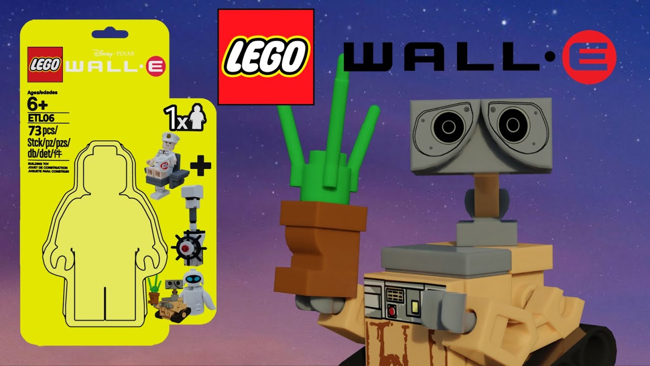 Custom LEGO Wall•E Set! - YouTube