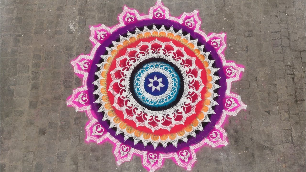 Mandala Rangoli Design 2 YouTube mandala-rangoli-design-2-youtube