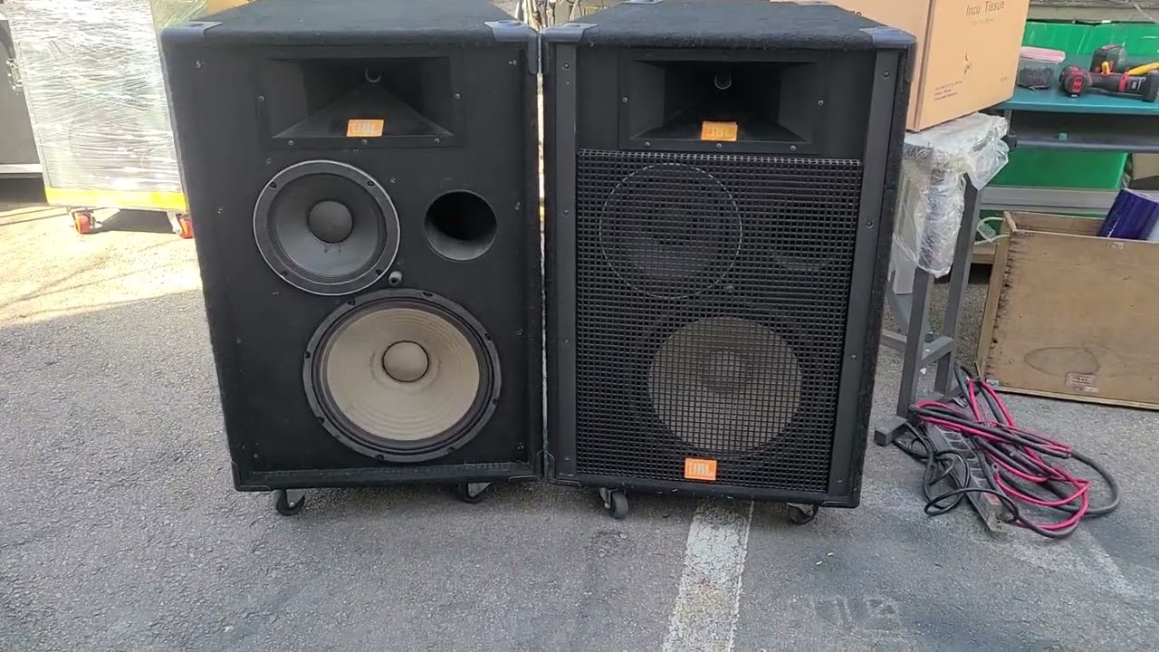 JBL 4735 타입 중고스피커 - YouTube