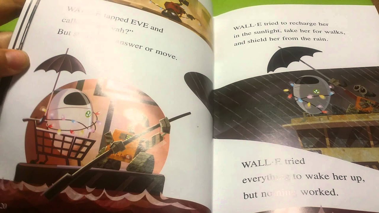 Fun to read Wall e's adventure - YouTube