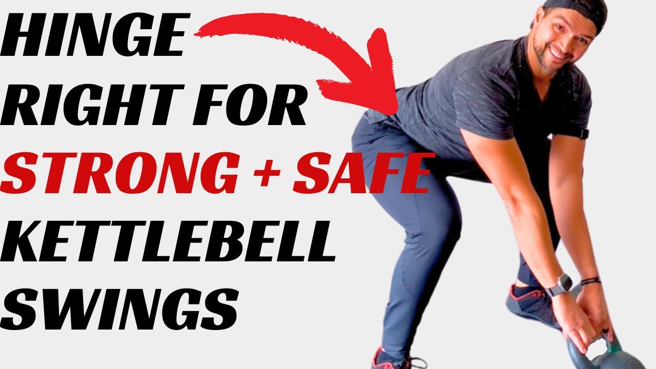 Master the Kettlebell Swing: How To Hinge in a Kettlebell Swing for Maximum Results! - YouTube