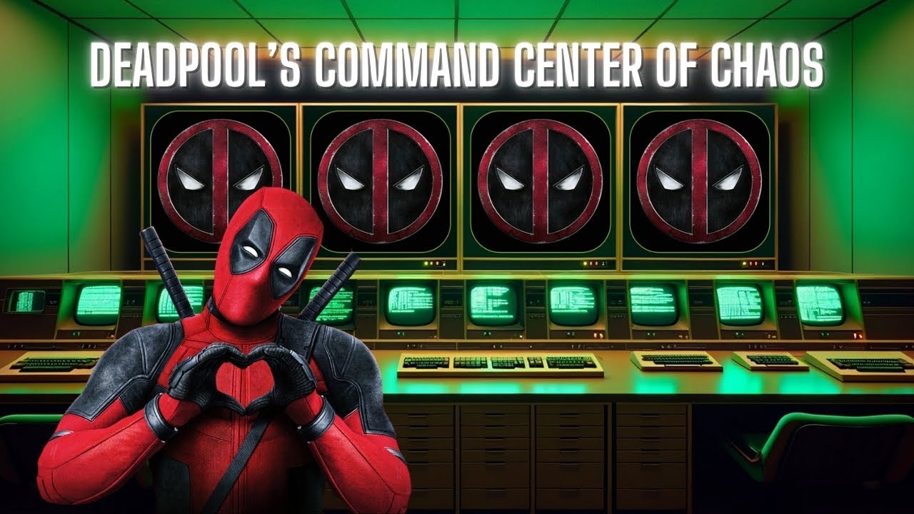 DEADPOOLS COMMAND CENTER OF CHAOS - Deadpool's head hijacks Midlife ...