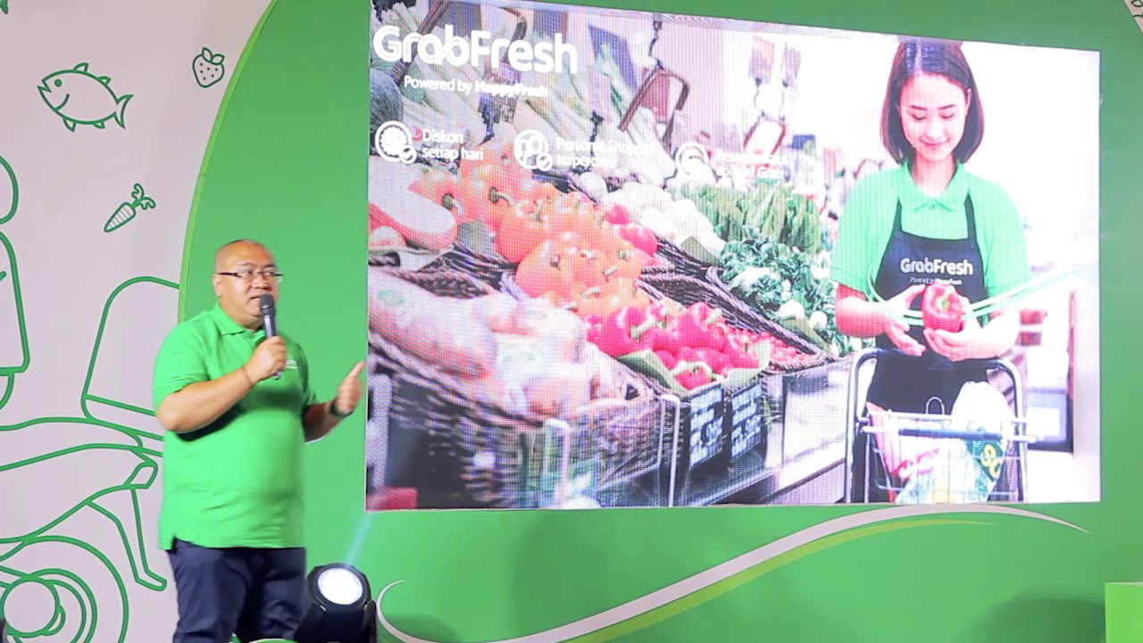 Grab Resmi Luncurkan GrabFresh bersama HappyFresh - YouTube