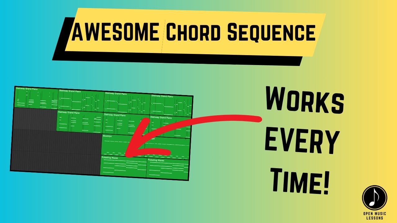 How To Create A Major Chord Sequence | 5 Step Method - YouTube