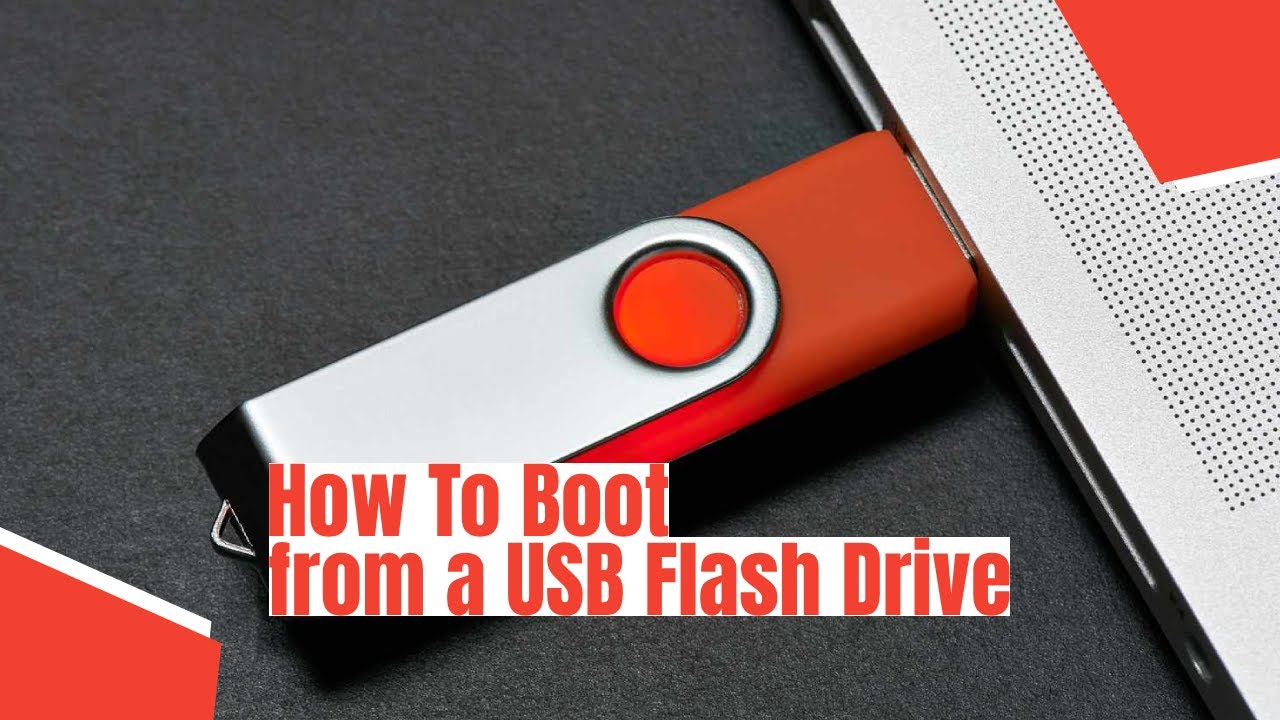 How To Boot from a USB Flash Drive - YouTube