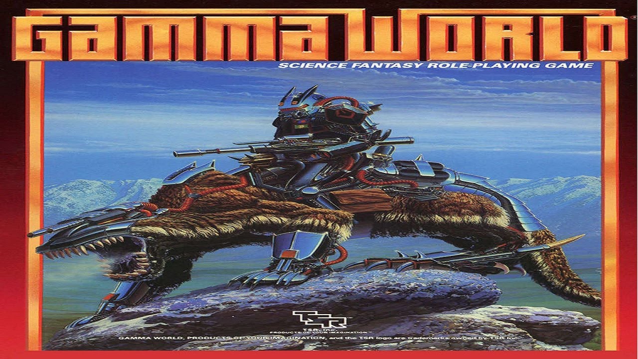 GAMMA World 3rd ed. (TSR) - Box Opening - YouTube
