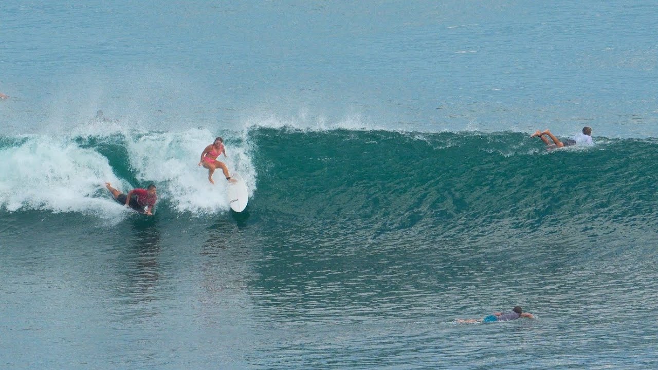 SURFING DROP-IN ATTACK BODYBOARD VS SHORTBOARD AT BINGIN BEACH - YouTube