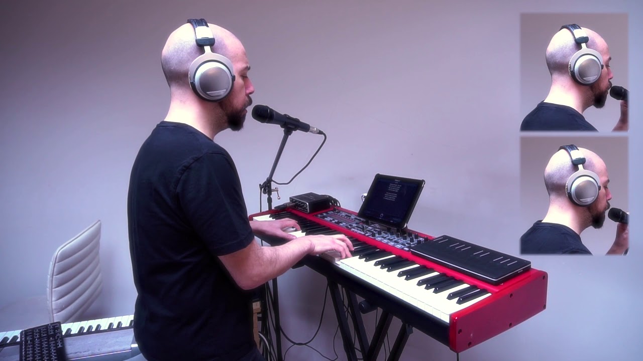 Haken - Falling Back to Earth (Keyboard Cover with KeyStage) - YouTube