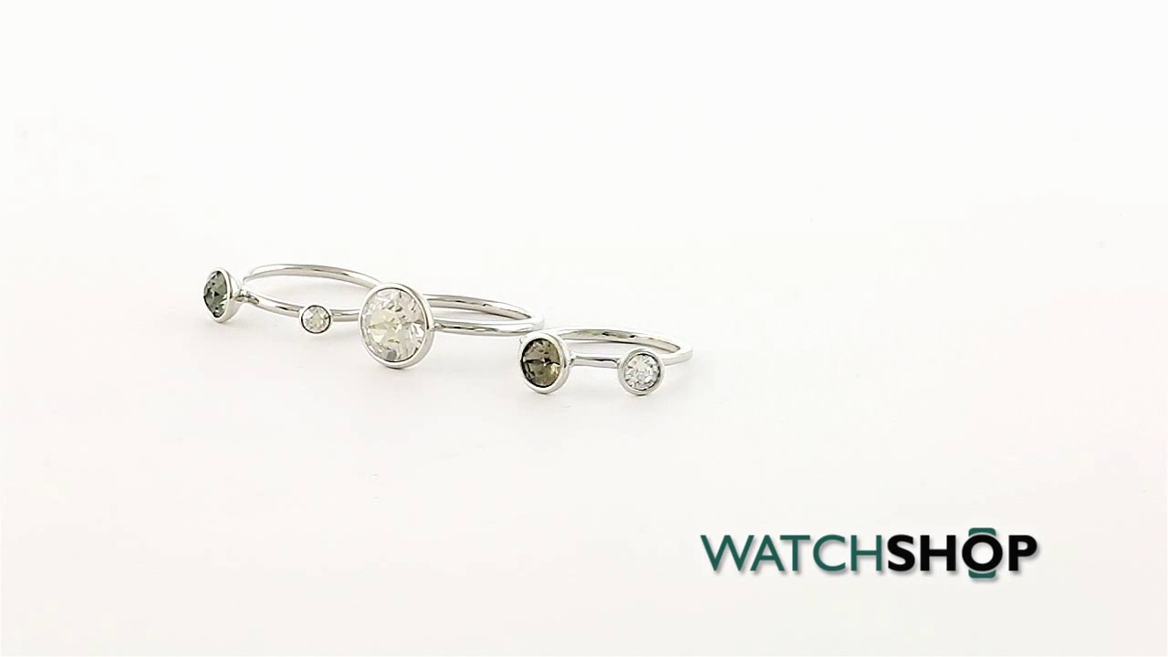 Ted Baker Jewellery Ladies' Jackie Jewel Stack Ring Sm (TBJ462-01-110SM ...