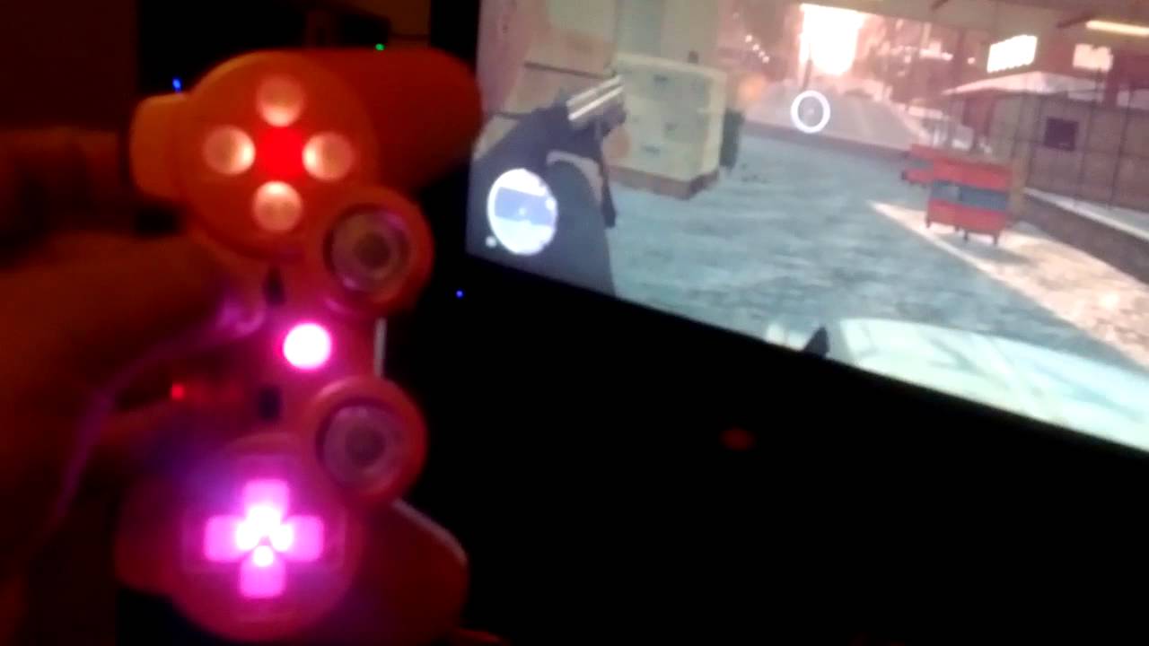 Led mod ps3 D pad and triangle Square circle X - YouTube