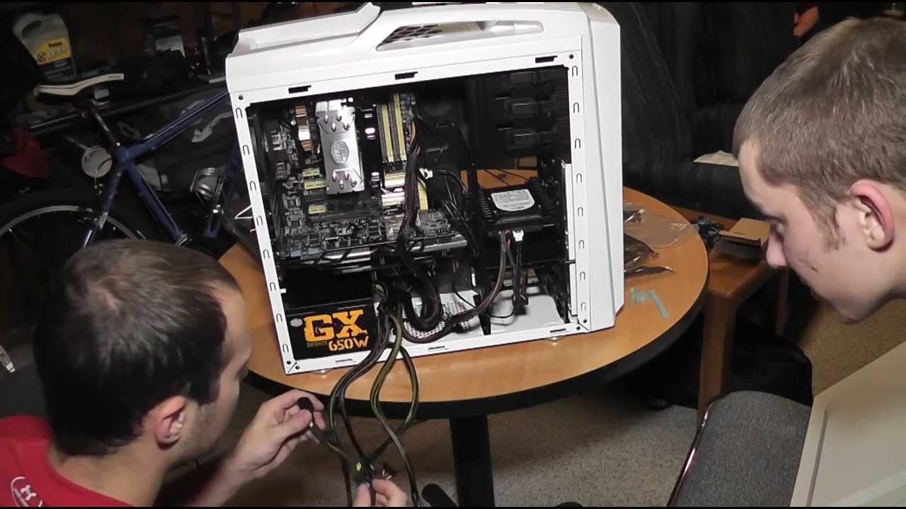 How To Build A Custom Gaming PC - Start To Finish - YouTube