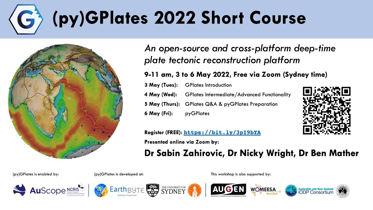 GPlates and pyGPlates Workshop Day3 - YouTube