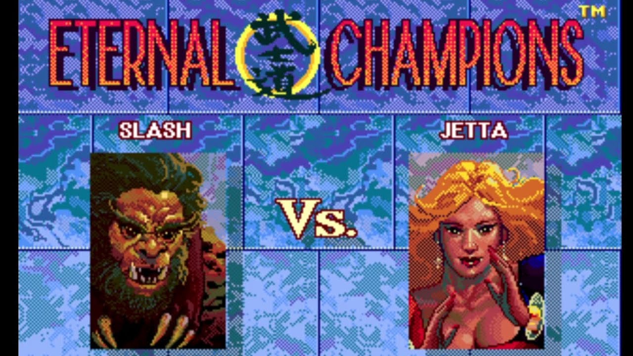 SLASH vs JETTA - ETERNAL CHAMPIONS ( 1993 ) - YouTube