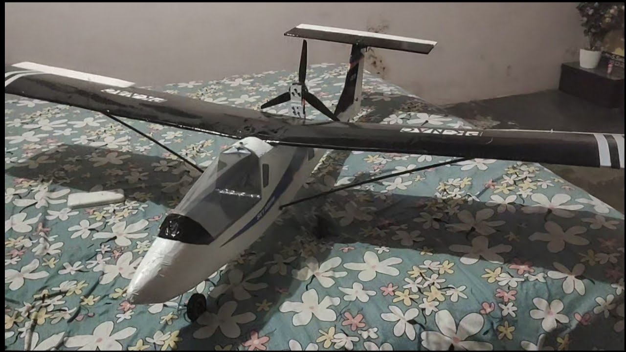Make Sky arrow Rc plane ( Rc plane full video) - YouTube
