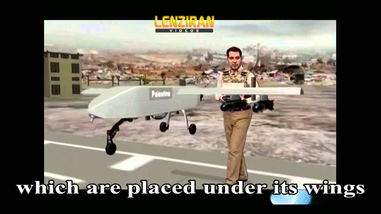 Animation video of Palestinian Drone “Ababil” on Iranian TV - YouTube