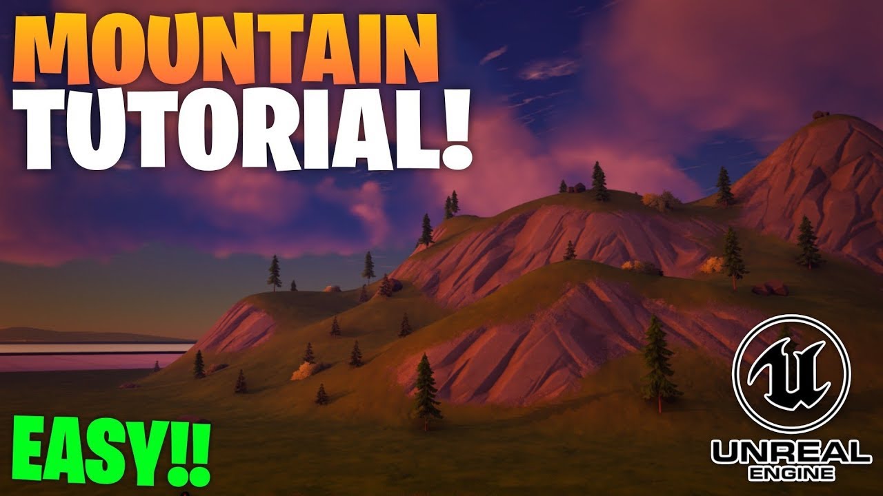 How to Make! Mountains In Fortnite Creative Tutorial EASY!.. - YouTube