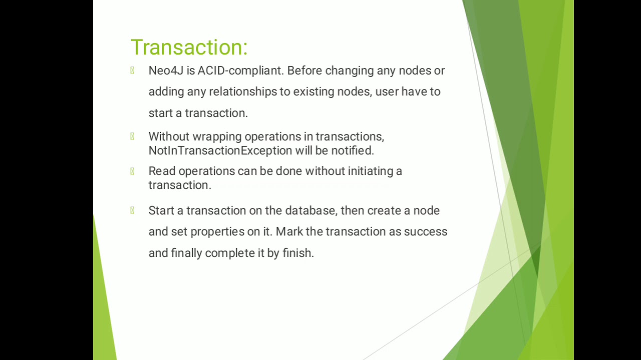 Transaction and availability in graph database - YouTube