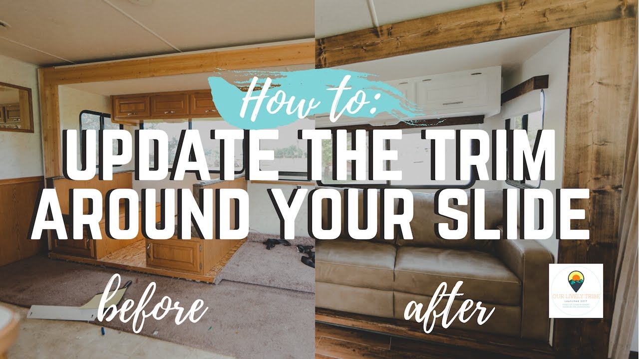 Easy update to your RV! What we use and how we update the trim around ...