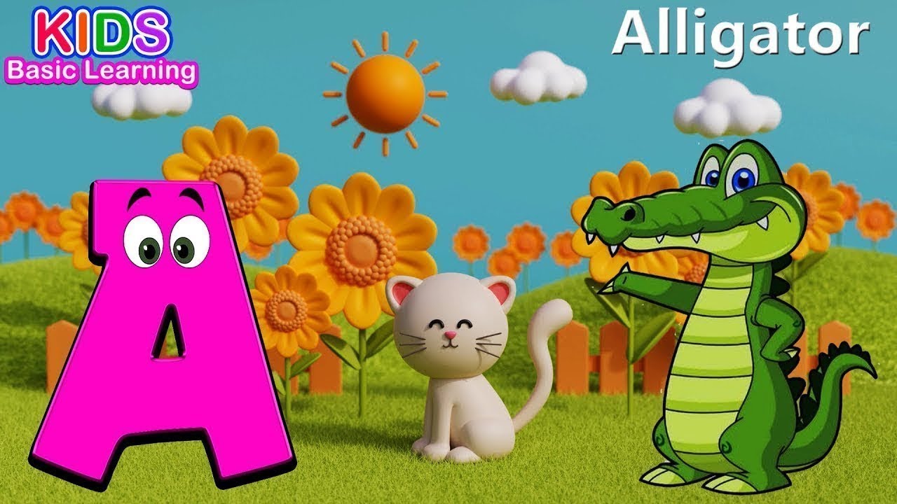 A to Z Learning Videos For Toddlers | Alphabets Videos For Kids | Basic ...