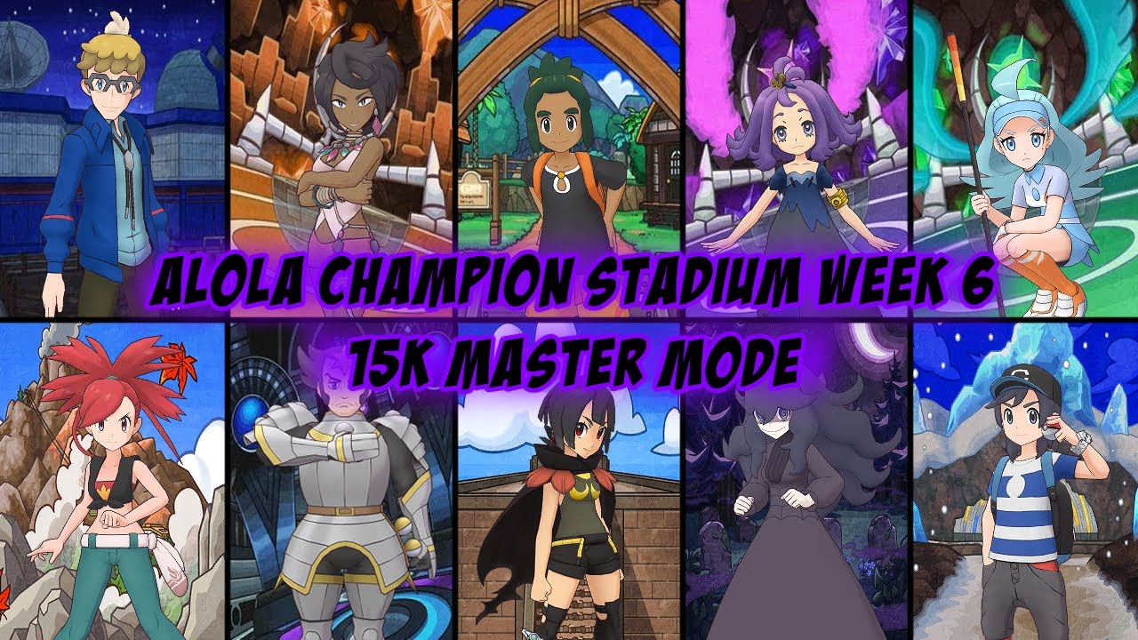 "Alola Again!" - Pokémon Masters EX Alola CS 15K Master Mode Week 6 ...