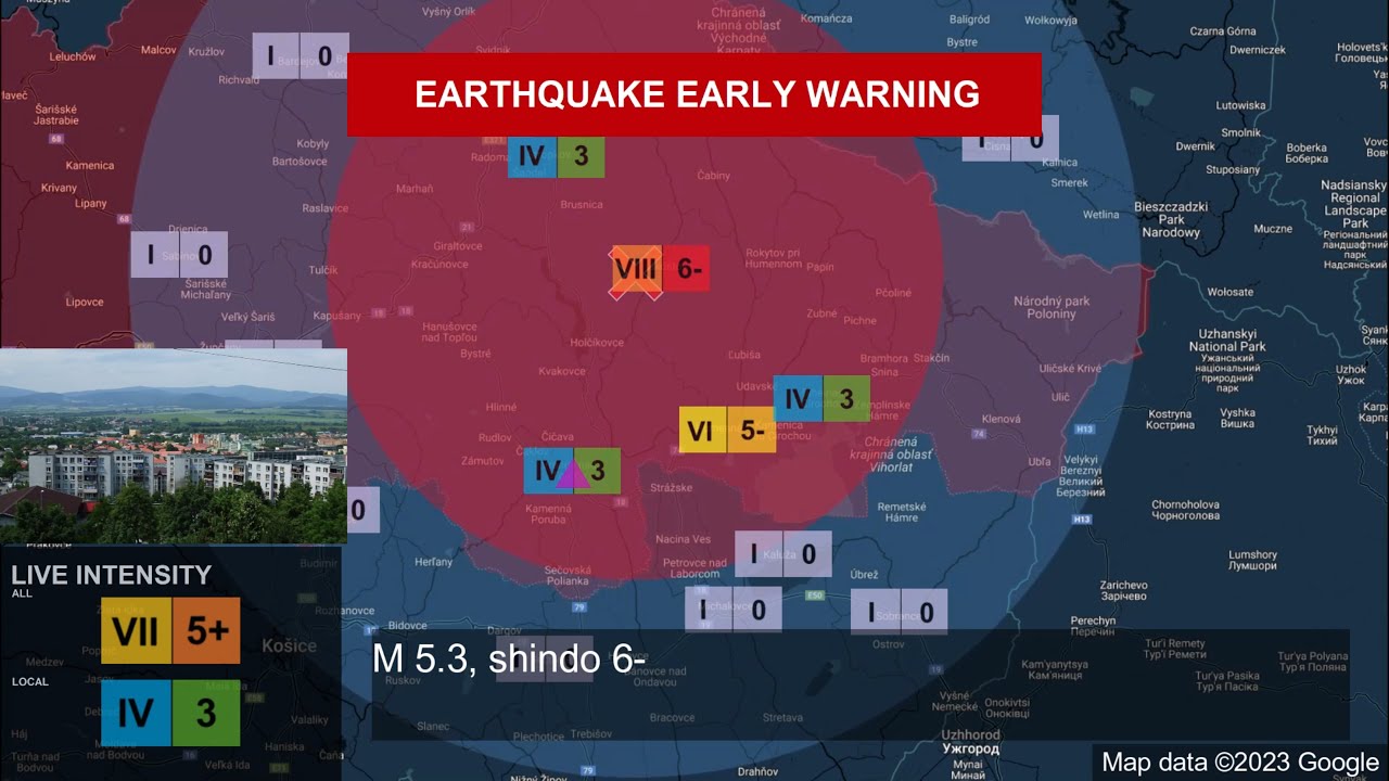 M 5.0 Slovakia Earthquake (9/10/2023) - YouTube