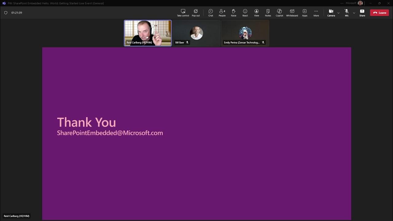 SharePoint Embedded Hello, World: Getting Started - YouTube