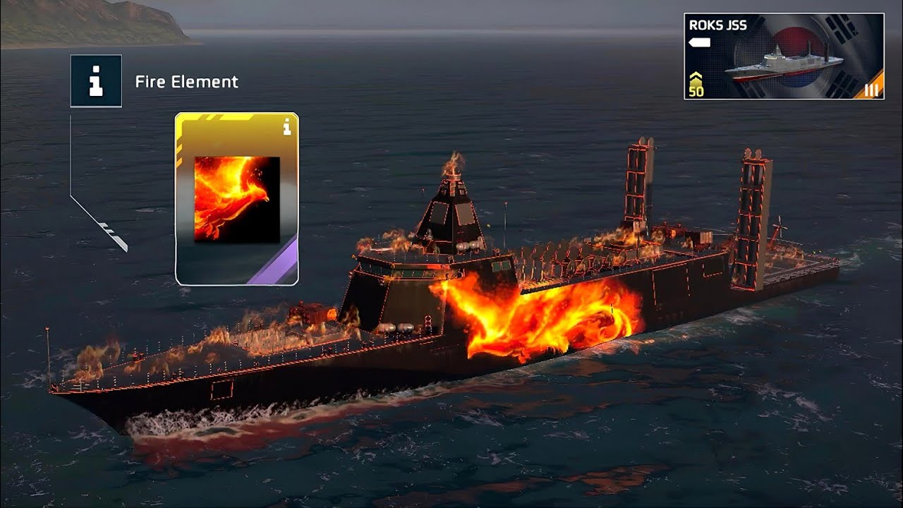 ROKS JSS - Fire Element Camouflage | Looks so good - Modern Warships ...