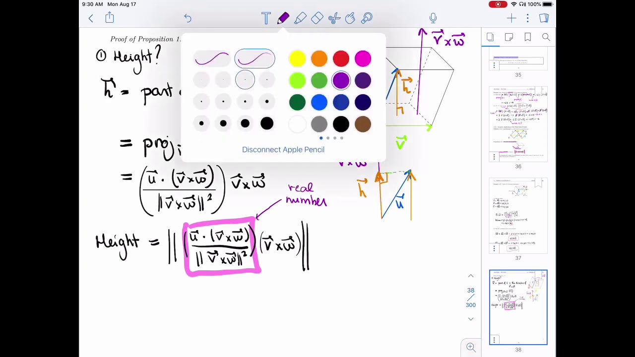 Linear Algebra 1.5.2 - Geometric Application of the Triple Scalar ...