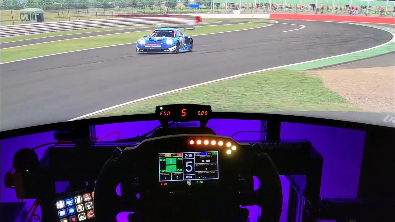 911 RSR GTE Endurance sim steering wheel demonstration from VPG - YouTube