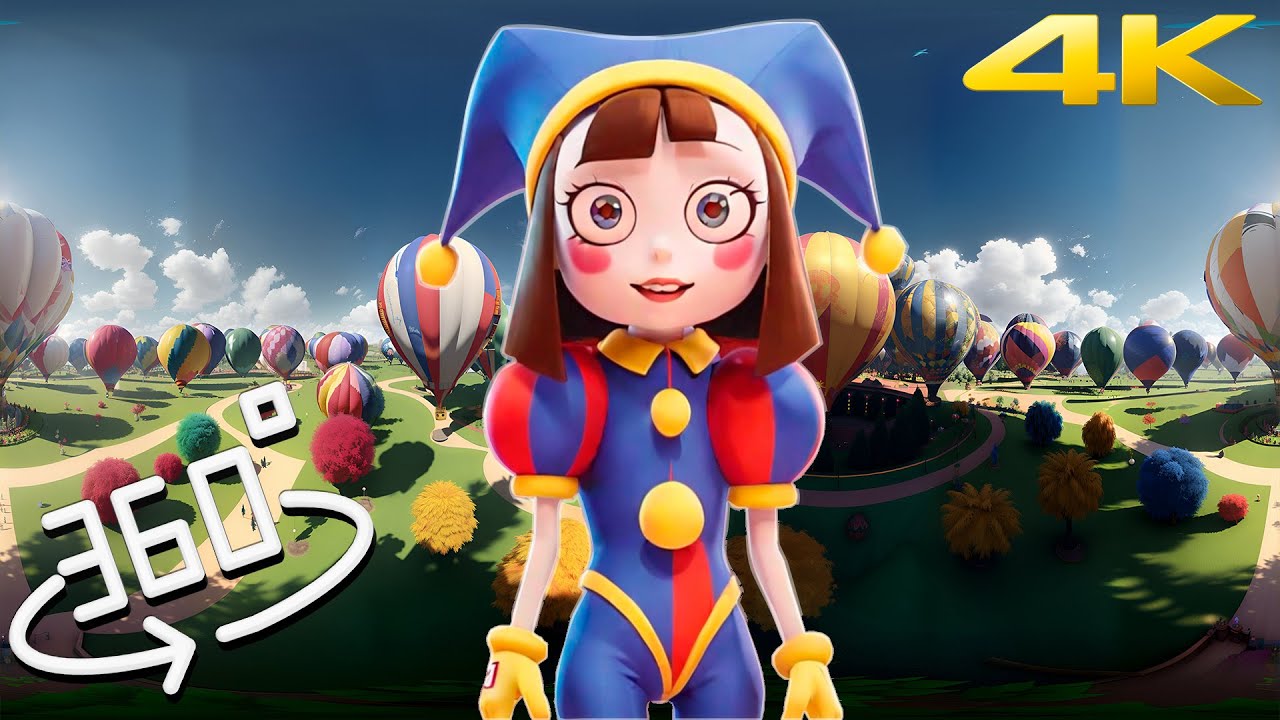 The Amazing Digital Circus VR 360 - find Pomni 360 VR part 51 - YouTube