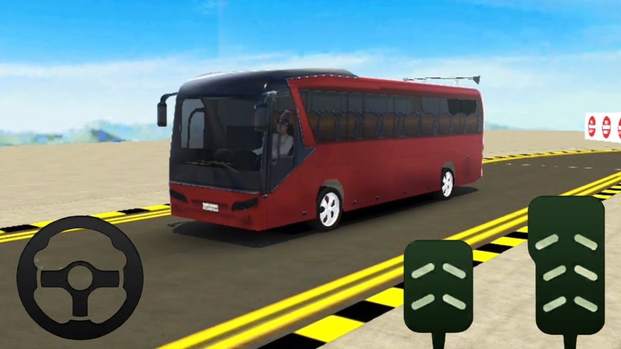 Coach Bus Simulator | Transport Bus Driver - Android GamePlay - YouTube