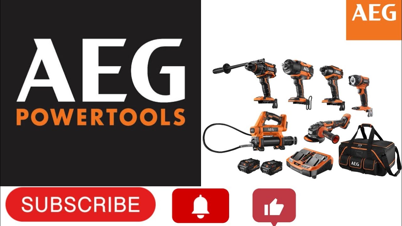 Aeg power tools unboxing - YouTube