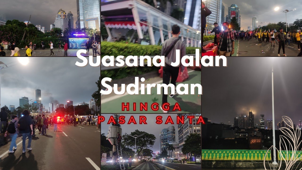 Suasana Jalan Sudirman Sekitar Halte Polda - Stasiun MRT Istora - Halte ...