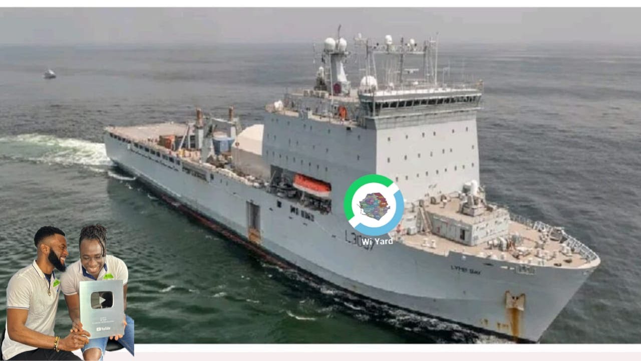 WHY IS THE UK ROYAL MILITARY SUPPORT SHIP IN FREETOWN? - YouTube