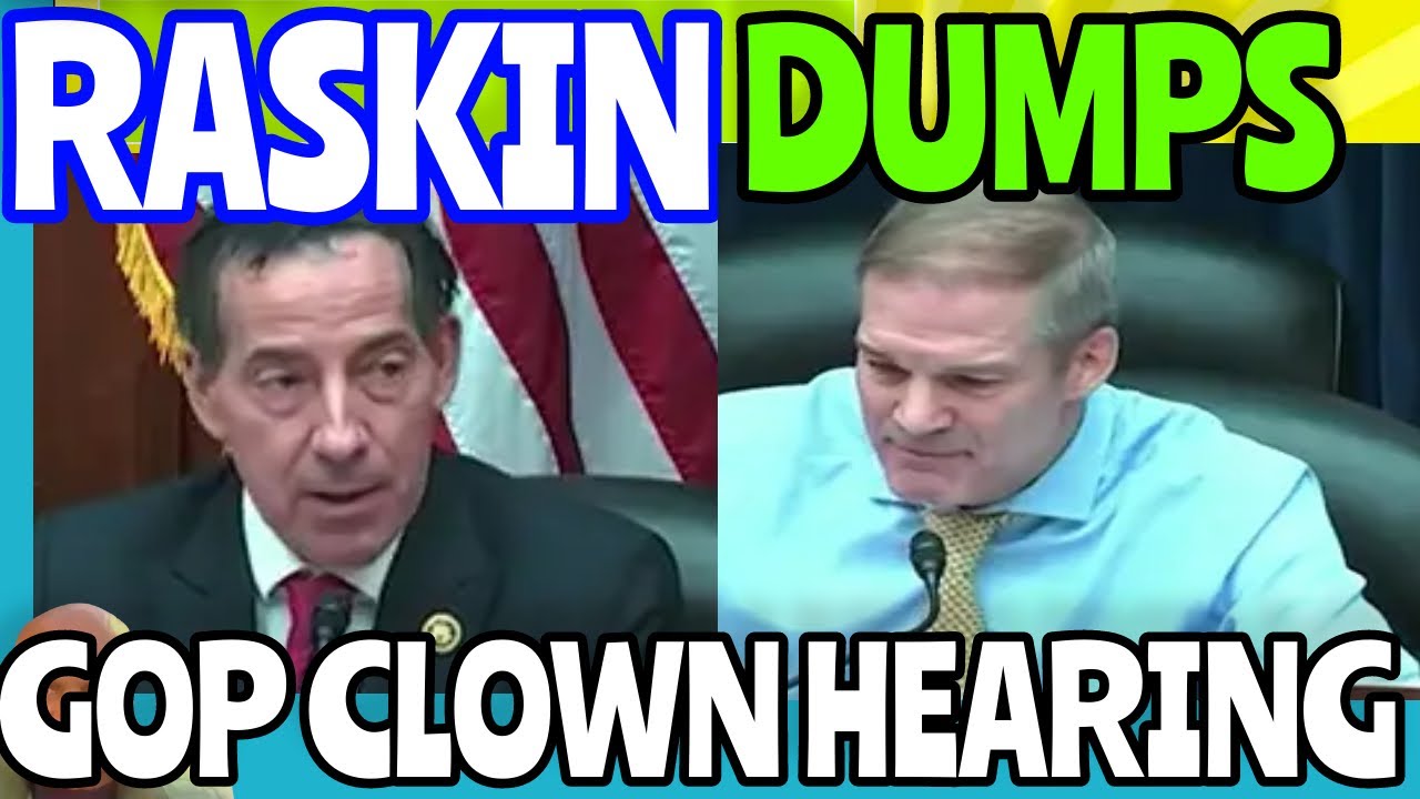 Jamie Raskin & Dems Destroy Jim Jordan Comer hearing on Border BREAKING ...