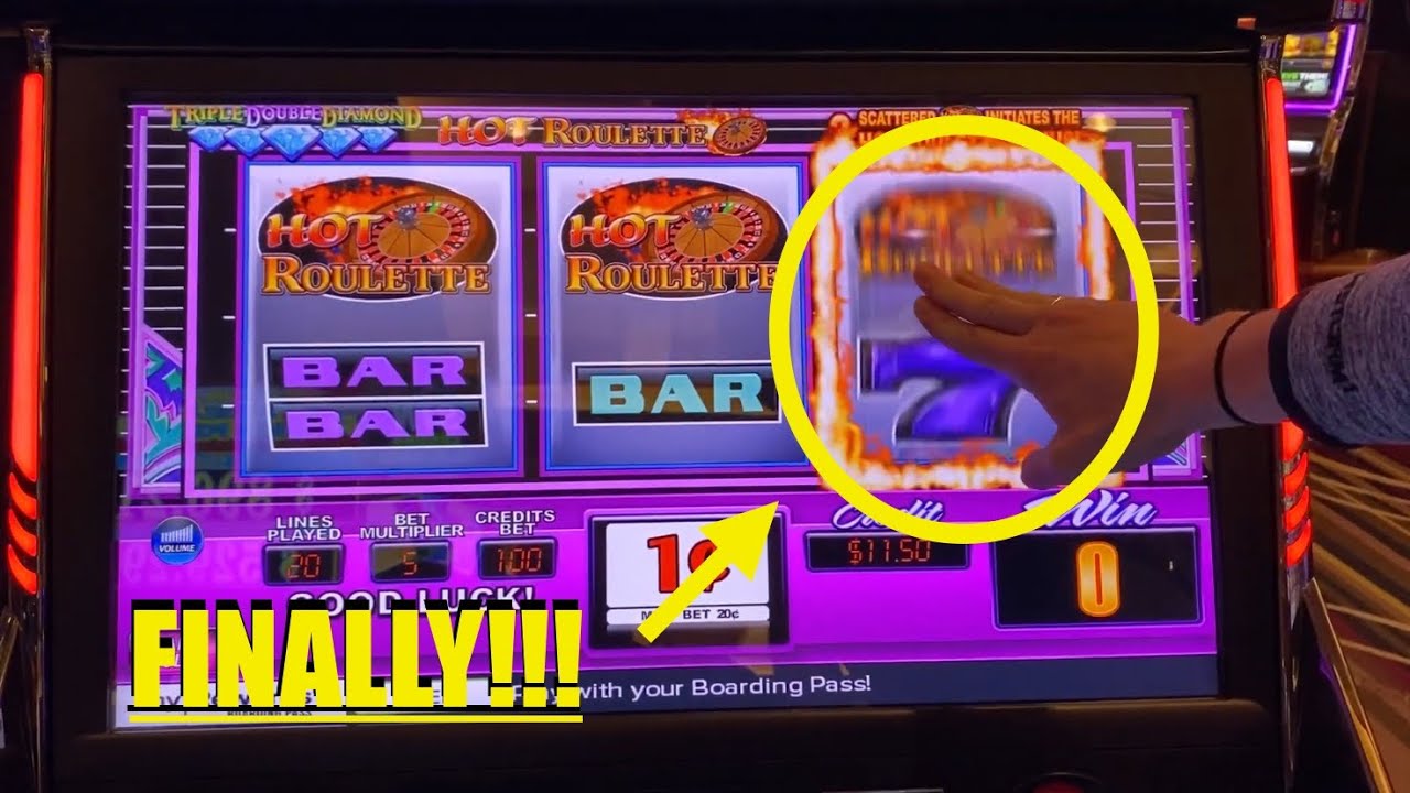 We Finally Get The Hot Roulette Bonus Round With Our $20 Slot Machine ...