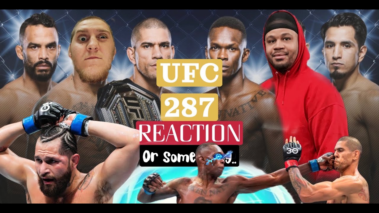 UFC 287 REACTION!!!! - YouTube