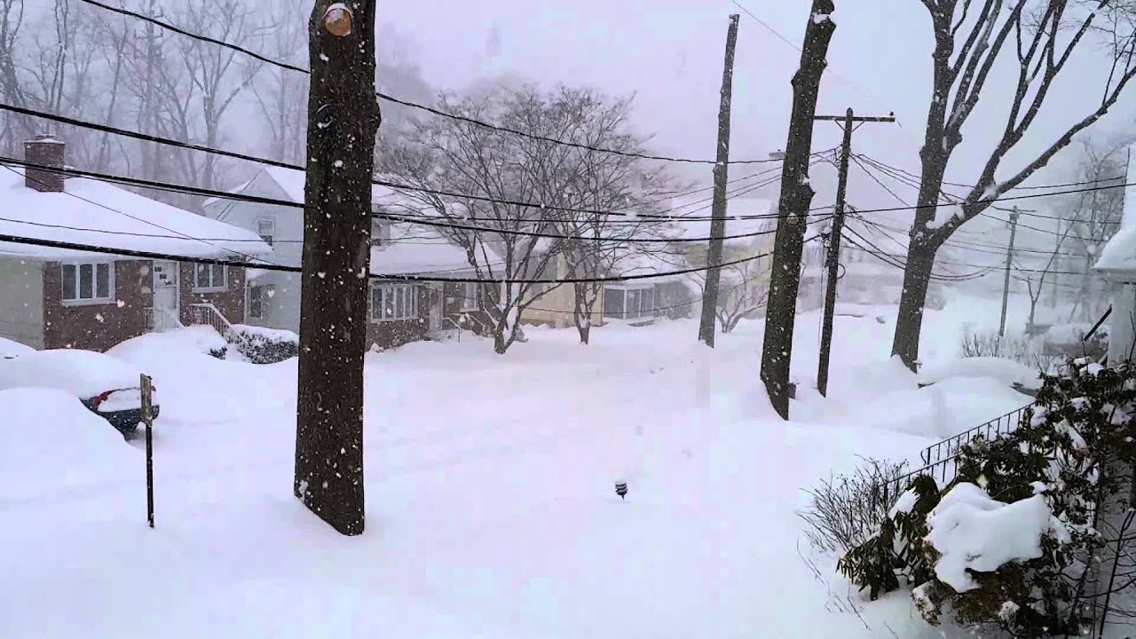 Northeast Noreaster 2014 Winter Storm Pax - Heavy Snow - February 13th ...