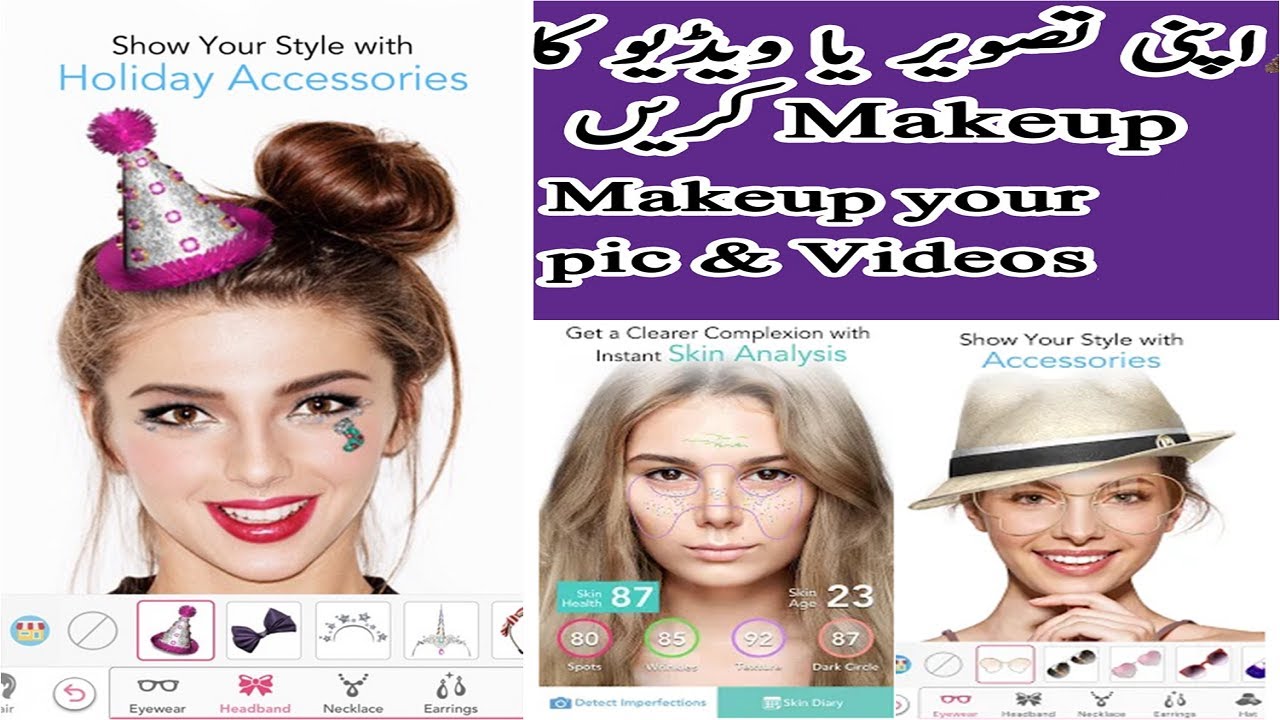 YouCam Makeup-Magic Selfie Cam & Virtual Makeovers - YouTube